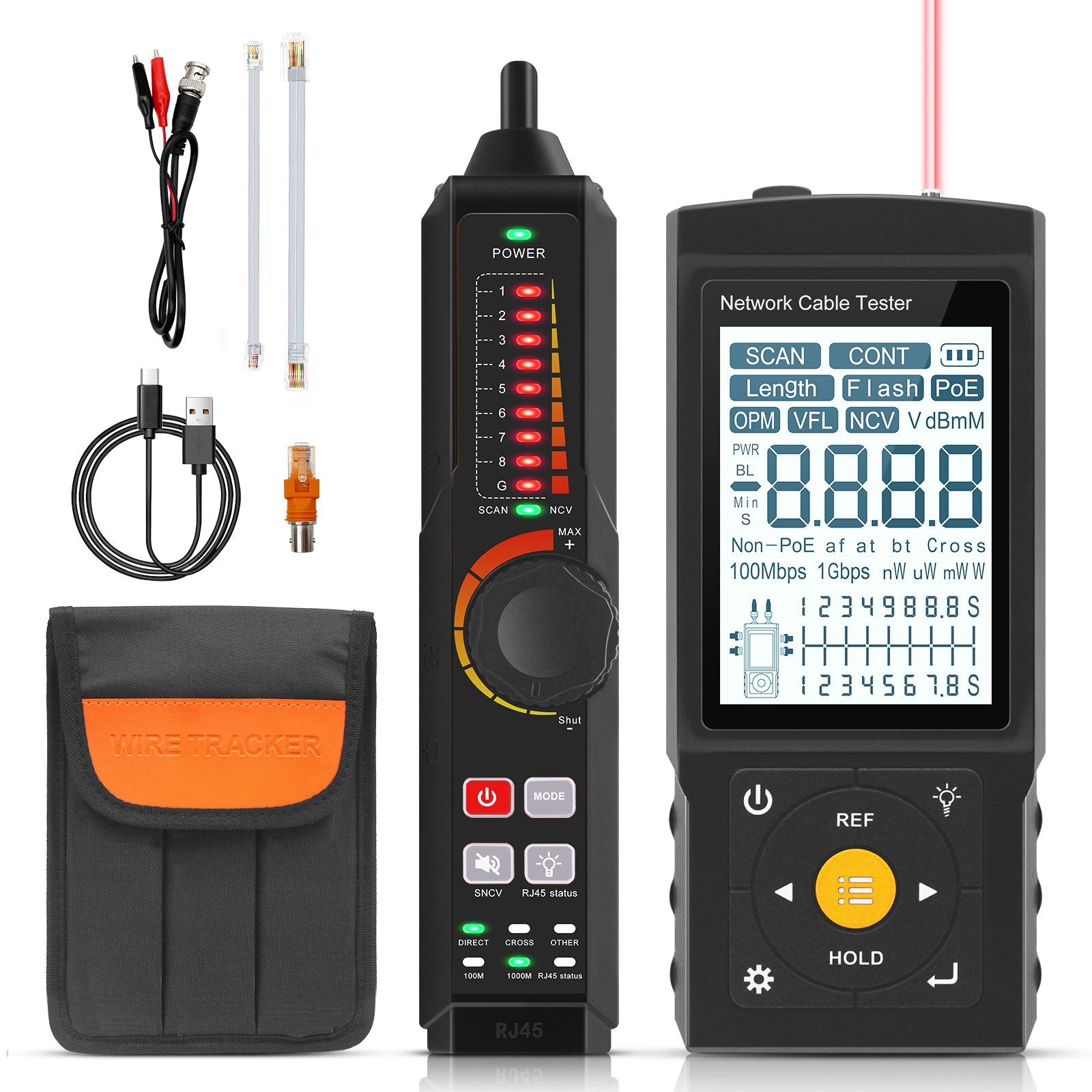 Rsrteng LT-300 Multi-function Cable Tester OPM / VFL /Cable tester / C