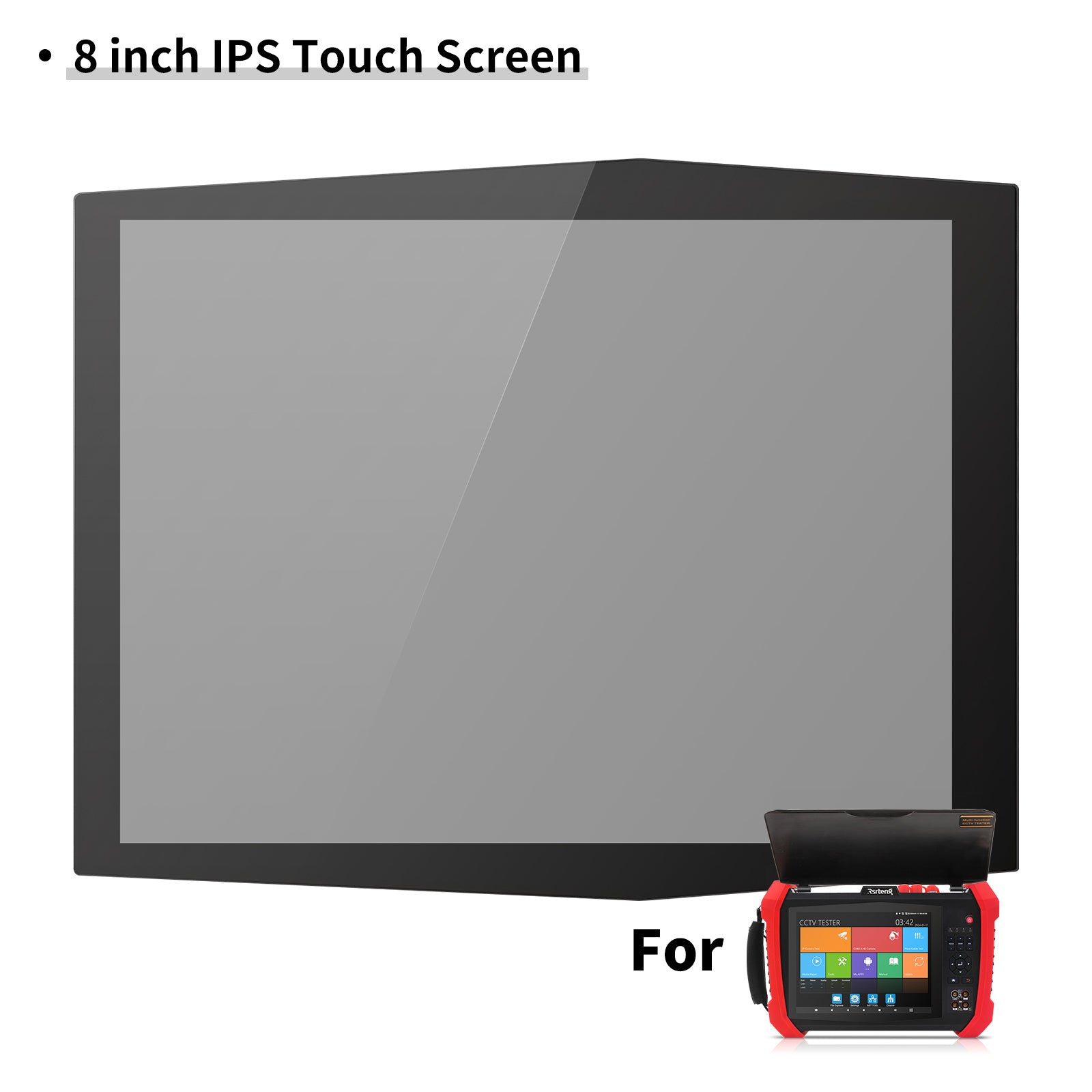 8 inch Touch screen for H20 series tester – Rsrteng